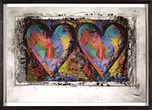 Jim Dine - Rancho Woodcut Heart, 1982 For Sale at 1stDibs | figurative ...
