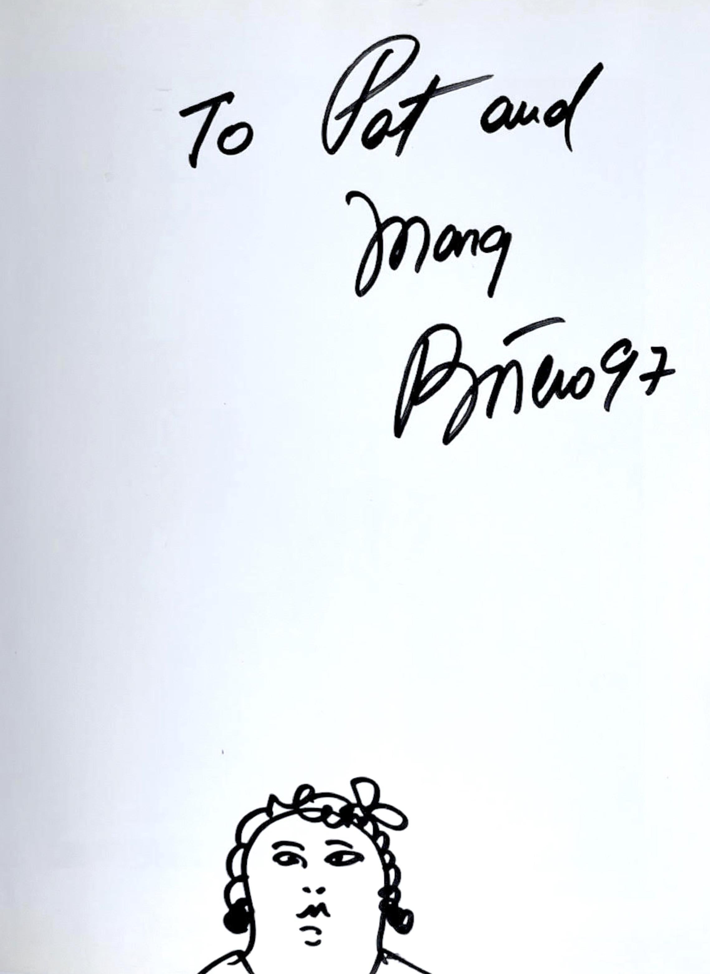 Fernando Botero - Fernando Botero unique hand signed and inscribed ...