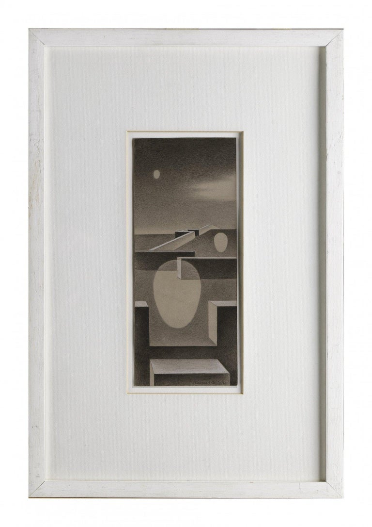 Clarence Holbrook Carter - Study for Worlds Beyond - Surrealist ...