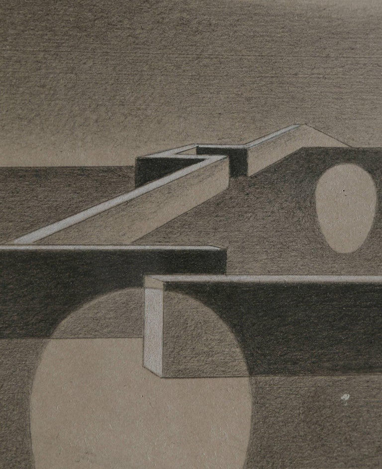 Clarence Holbrook Carter - Study for Worlds Beyond - Surrealist ...