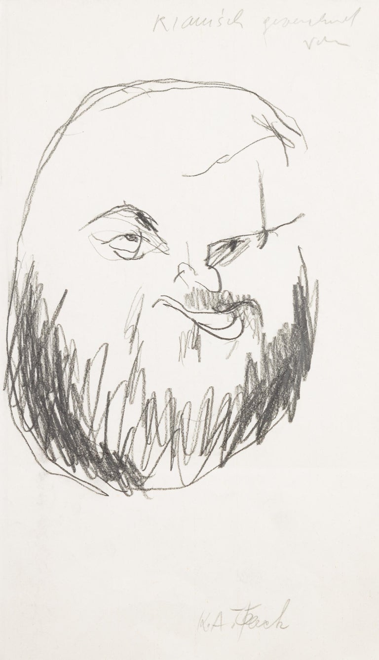 Karl Anton Fleck - Portrait of Rudolf Janisch II For Sale at 1stDibs