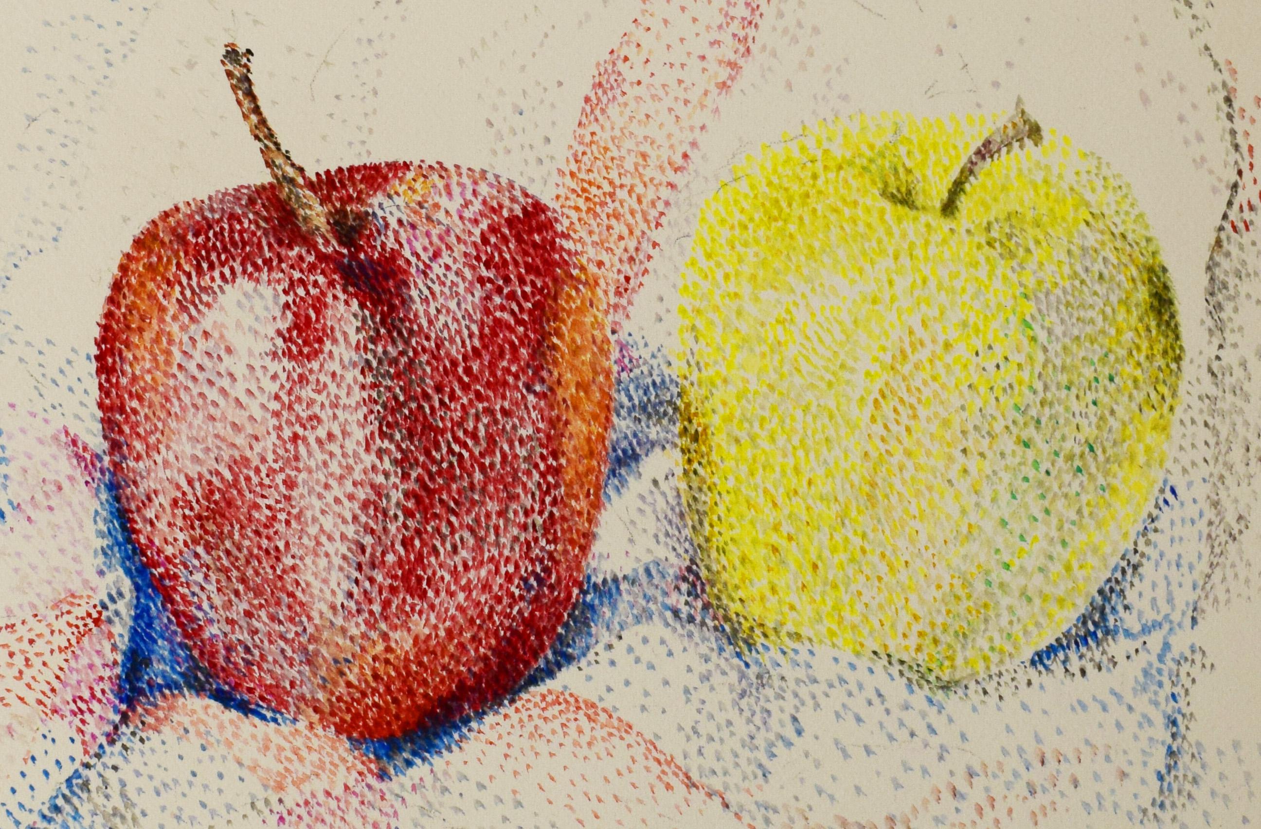 Dora Maar - Study of Apples - Still Life French Surrealism Pointillism ...