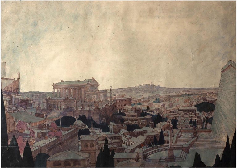 Unknown - The Great Fire of Rome AD64 For Sale at 1stDibs