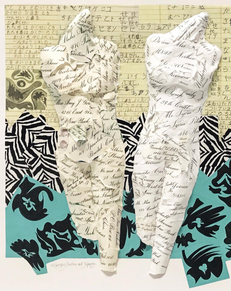 Linda Stein - Calligraphy, Doodles and Japanese 977 - 3D Sculptural ...