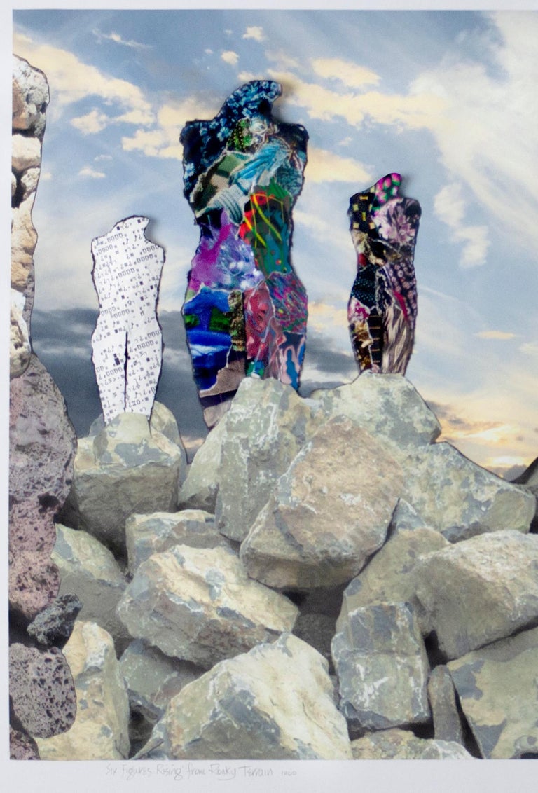 Linda Stein - Six Figures Rising from Rocky Terrain 1000 - 3D ...