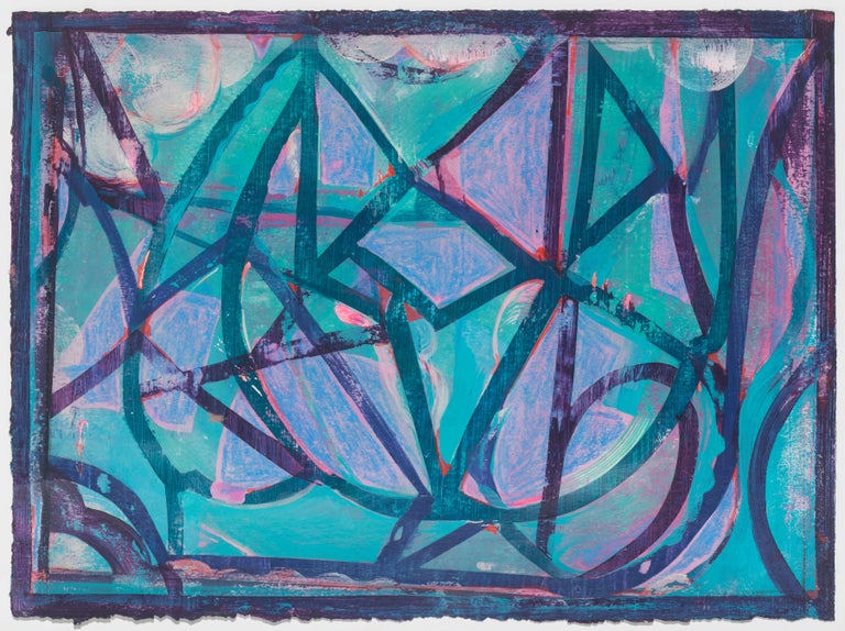 Isabel Riley - "Stolen Gems on a Westbound Train" - Dessin contemporain ...