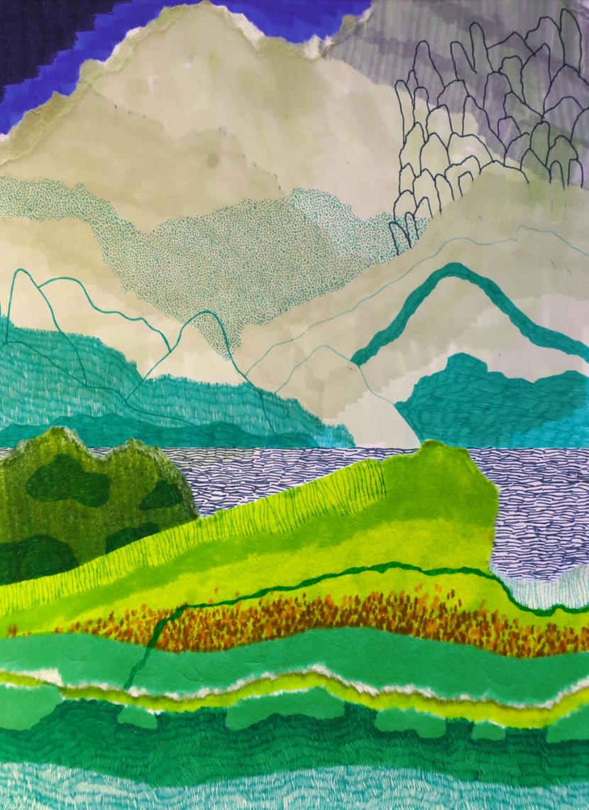 Joanne Seltzer - Original Pastel Drawing Flowers, Wallpaper Pattern and ...