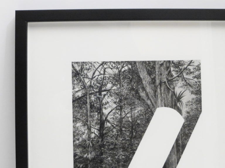 Fabien Granet - Aires (series) - Dessin, fusain sur papier, paysage ...