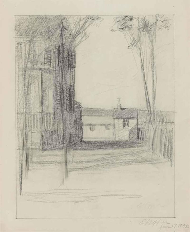 Edward Hopper - "The Family House at Nyack, " Edward Hopper, Childhood ...