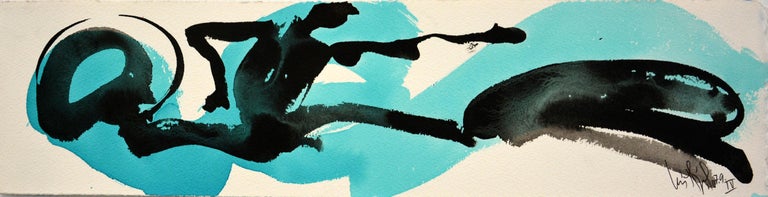 Luis Miguel Valdes - Luis Miguel Valdes, ¨Salto-1-10¨, 2010, Drawing, 5 ...