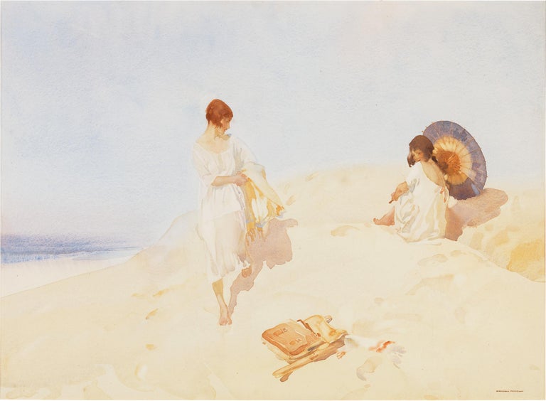 William Russell Flint - Models Resting, Moray, West Highlands by Sir ...