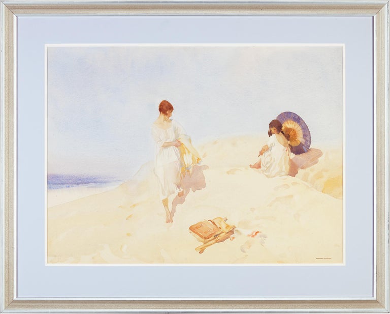 William Russell Flint - Models Resting, Moray, West Highlands by Sir ...