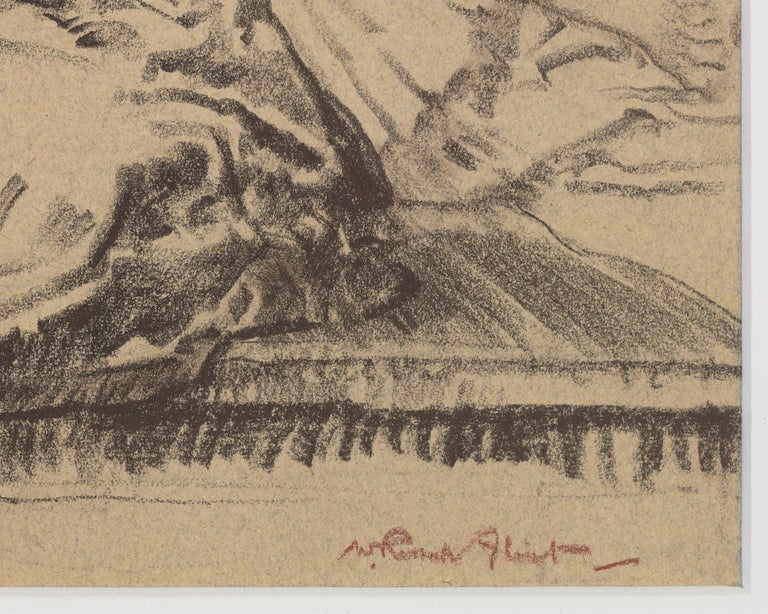 William Russell Flint - A Study of Two Models by Sir William Russell ...