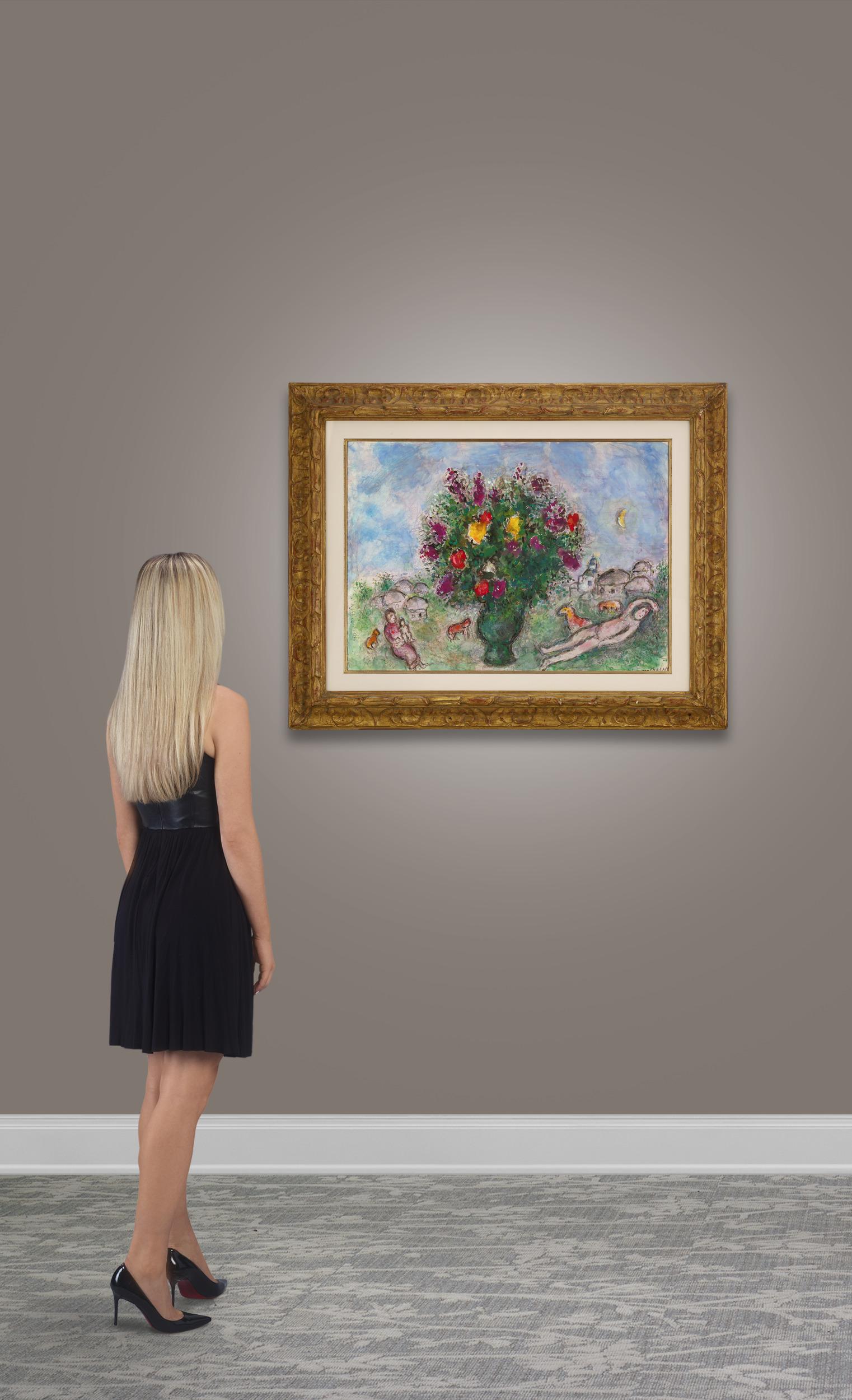 Marc Chagall - Le repos by Marc Chagall For Sale at 1stDibs