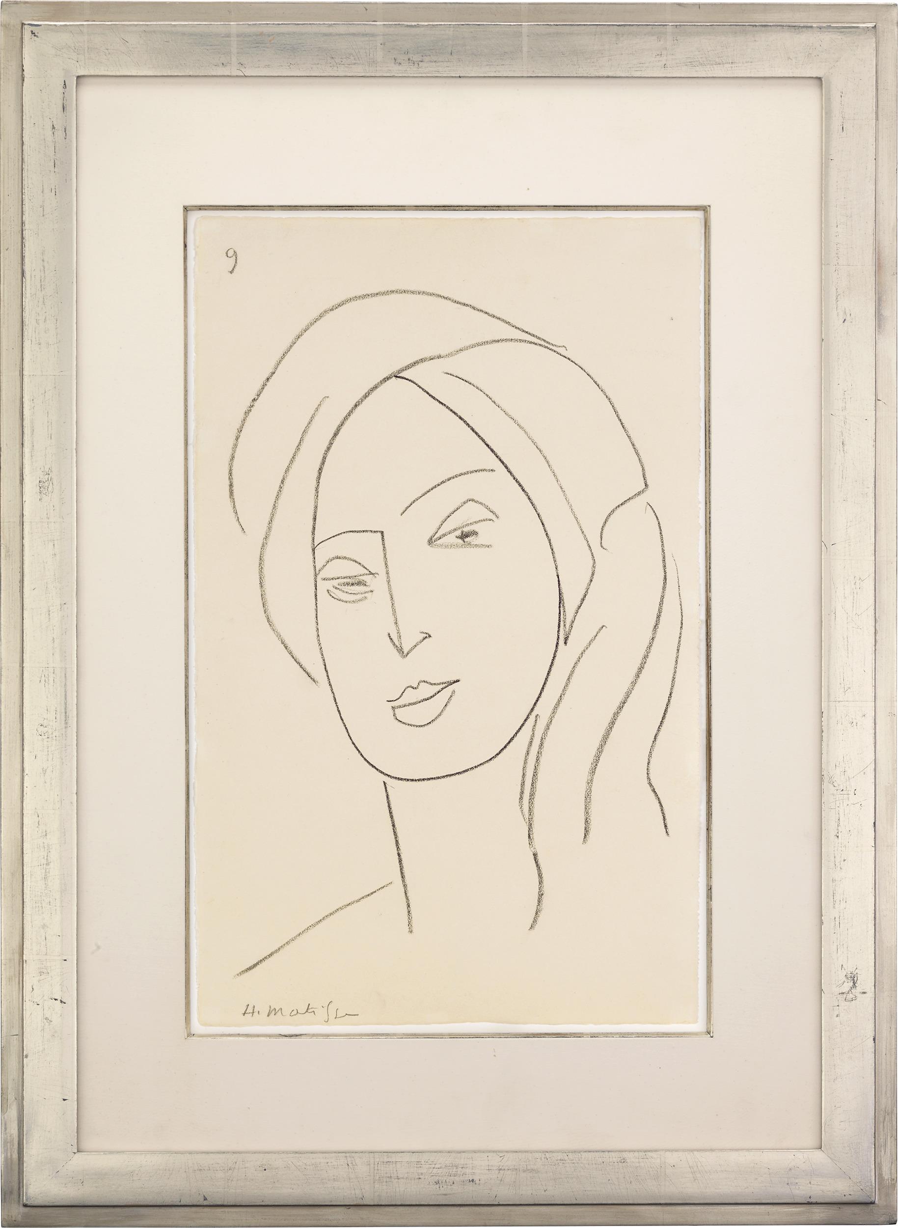 Henri Matisse - Tête au turban by Henri Matisse For Sale at 1stDibs