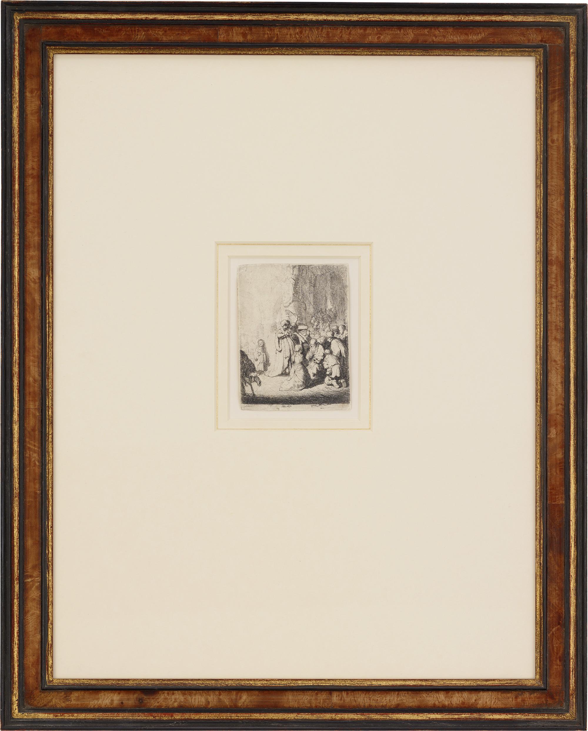 Rembrandt van Rijn - The Presentation In The Temple With The Angel By ...