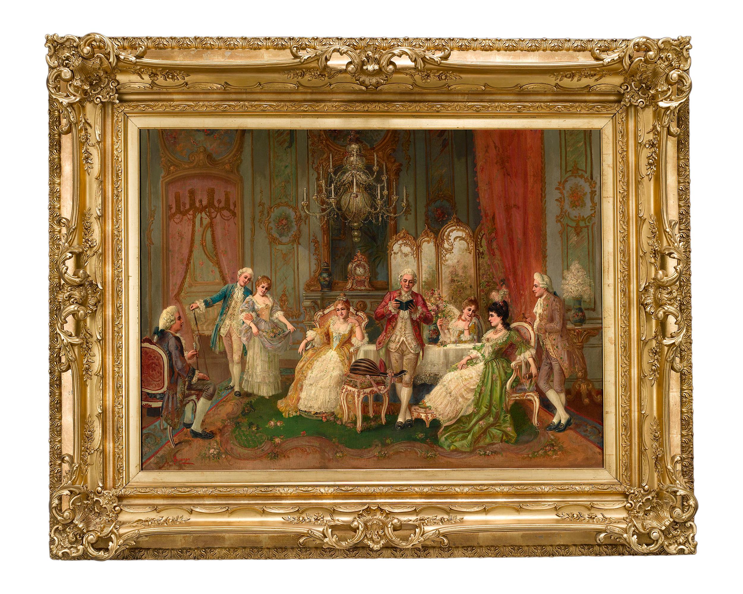 J. Corneau - High Society Genre Scene at 1stDibs | high society ...