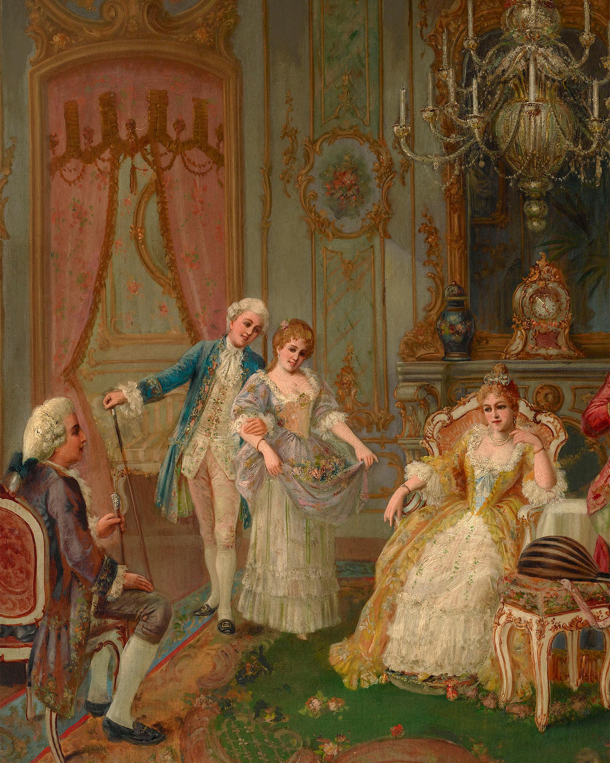 J. Corneau - High Society Genre Scene at 1stDibs | high society ...