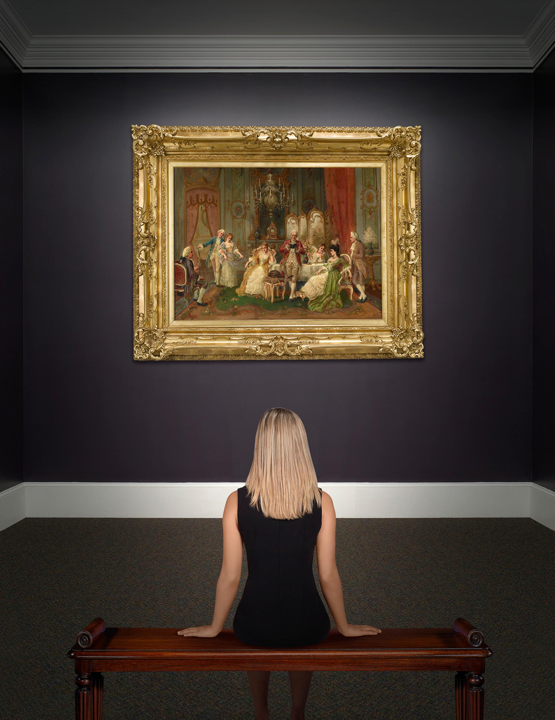 J. Corneau - High Society Genre Scene at 1stDibs | high society ...
