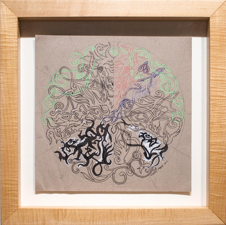 Hunter Stabler - The sprinkling of defiled persons (drawing) For Sale ...