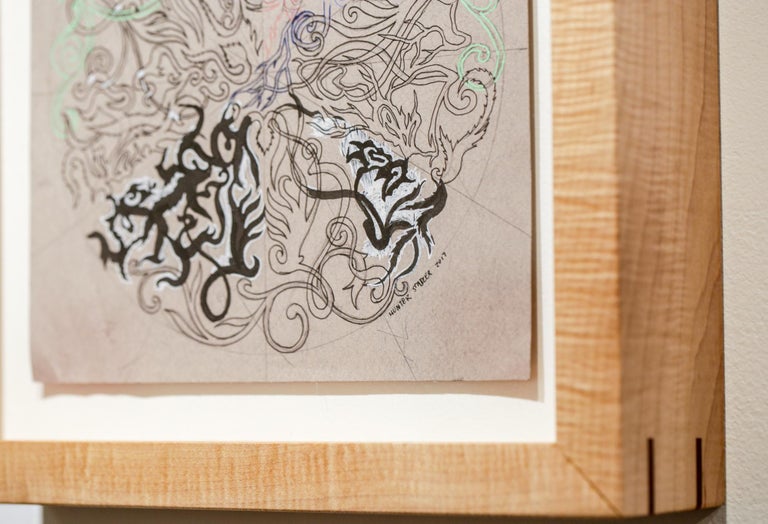 Hunter Stabler - The sprinkling of defiled persons (drawing) For Sale ...