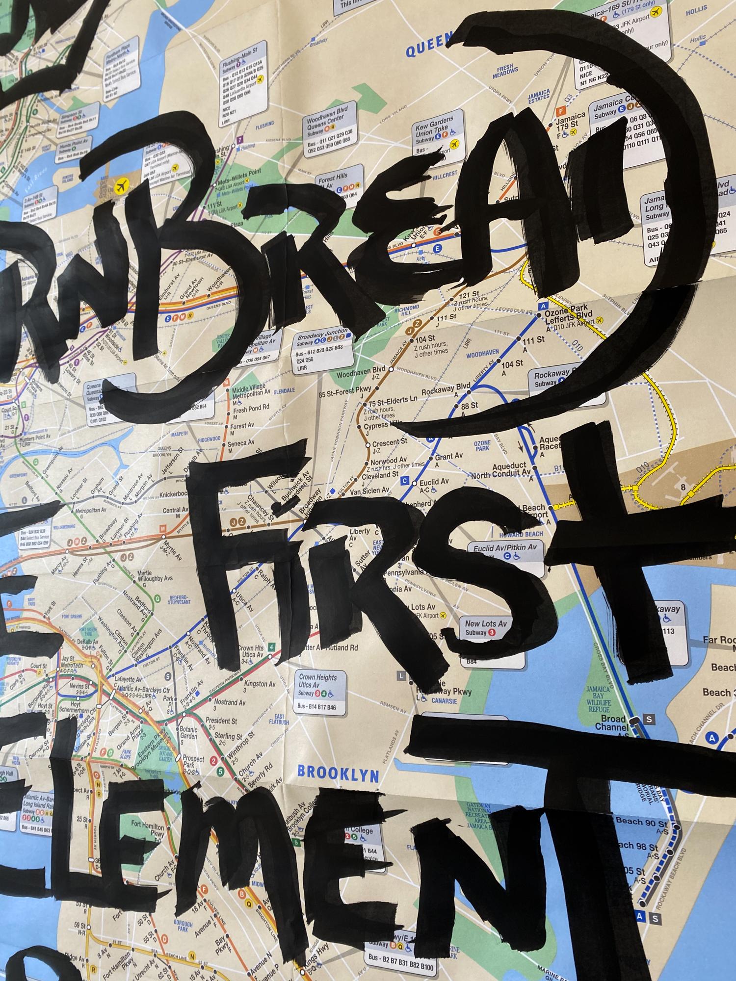 Cornbread - Cornbread the First Element 1965 Map at 1stDibs | graffiti ...