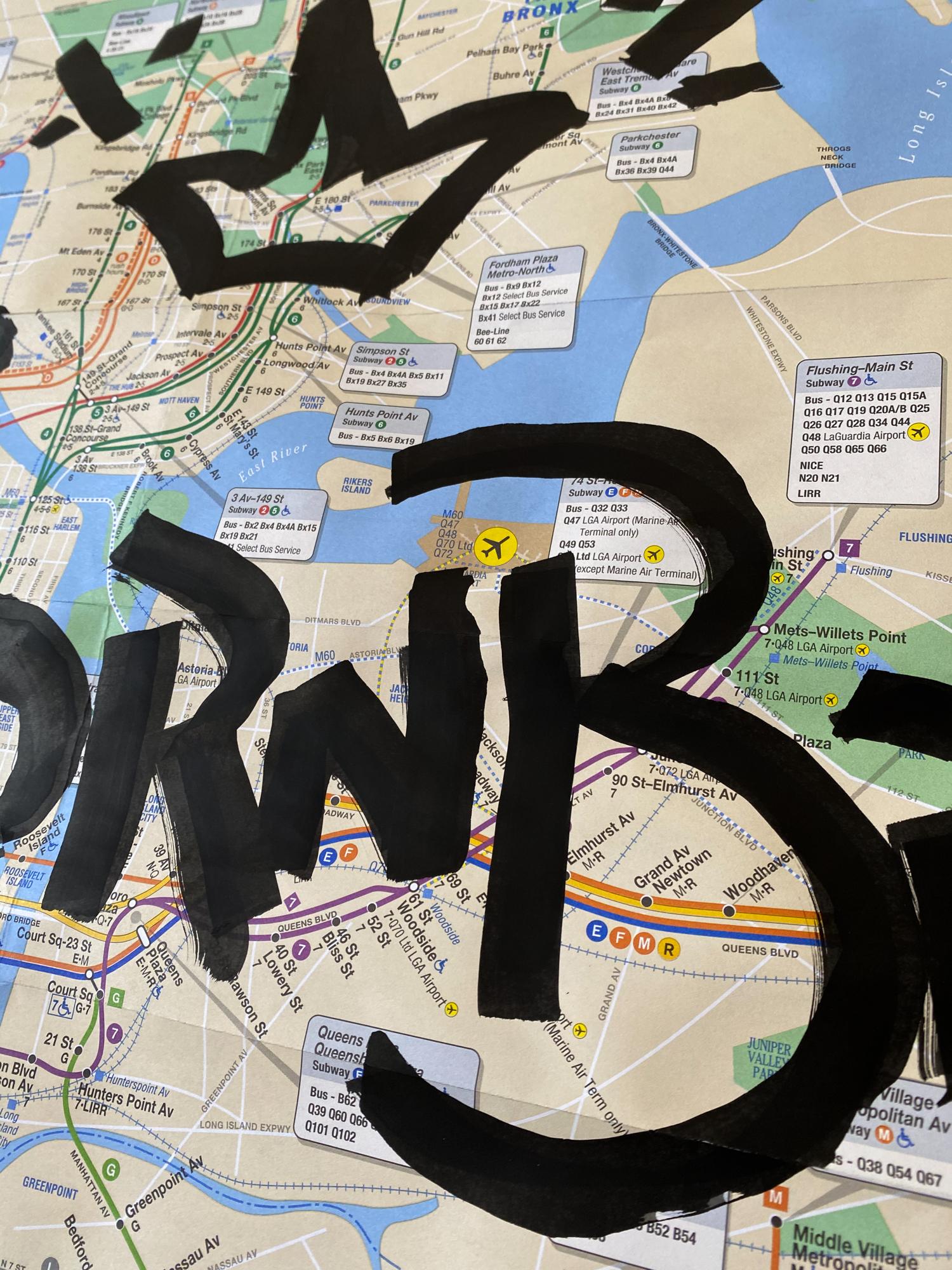 Cornbread - Cornbread the First Element 1965 Map at 1stDibs | graffiti ...