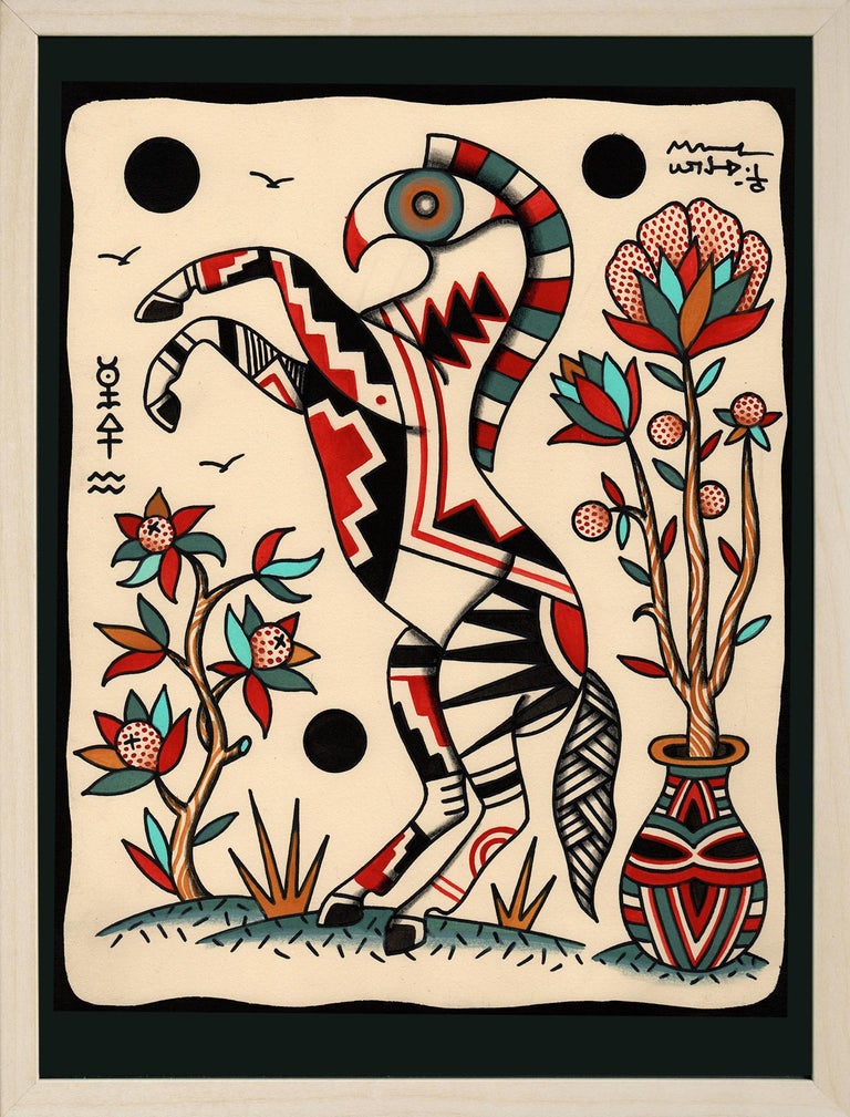 Henry Hablak - "Liber Mystia XLII", Illustrative Nature Drawing, Plants ...