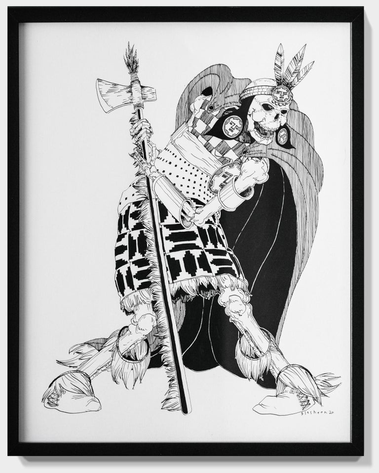 Kate Glasheen - Dead King 25 [15th Century Sapa Inca] For Sale at 1stDibs