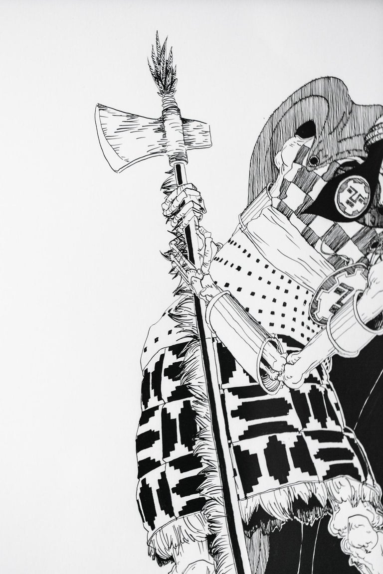 Kate Glasheen - Dead King 25 [15th Century Sapa Inca] For Sale at 1stDibs