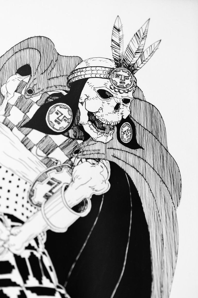 Kate Glasheen - Dead King 25 [15th Century Sapa Inca] For Sale at 1stDibs