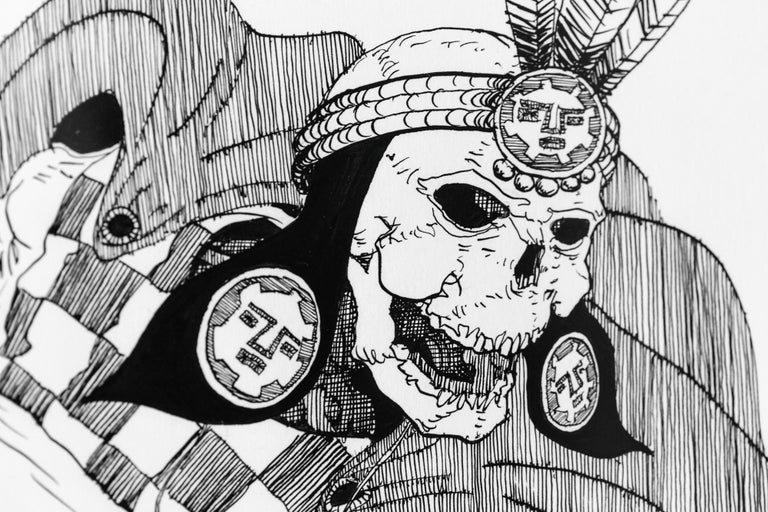 Kate Glasheen - Dead King 25 [15th Century Sapa Inca] For Sale at 1stDibs