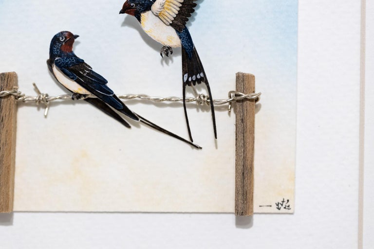 Nayan and Vaishali - Barn Swallow at 1stDibs
