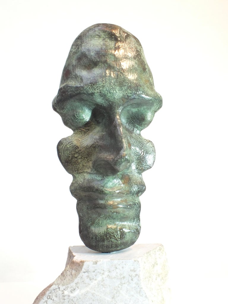 Tim Rawlins - Witness, Unique Contemporary Cast Bronze Sculpture ...