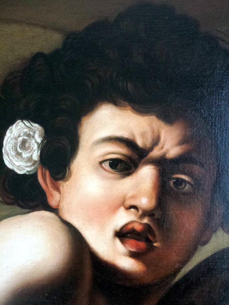 Nicholas Butler - copy of "Boy Bitten by a Lizard" by Michelangelo ...