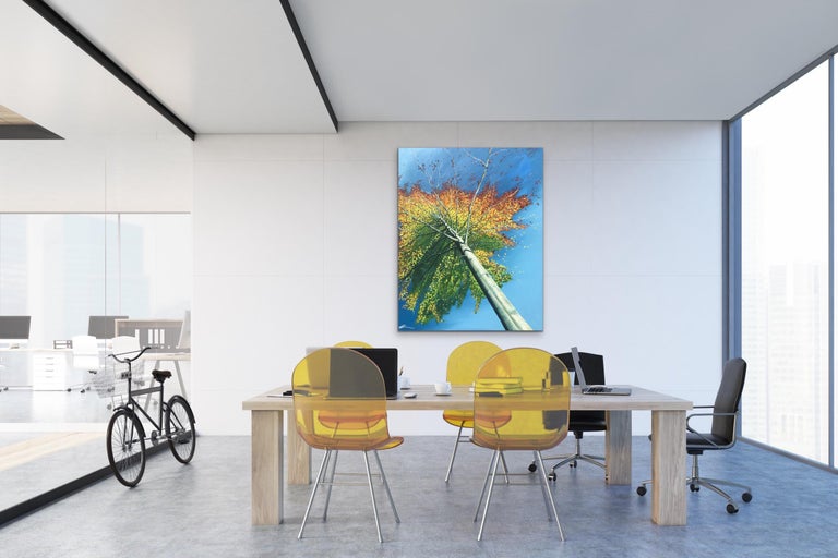 Debbie Baxter - Carnival Tree. Contemporary Landscape Painting For Sale ...