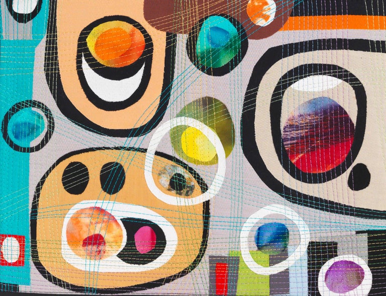 Bethan Ash - Urban Landscape, Contemporary Quilts For Sale at 1stDibs