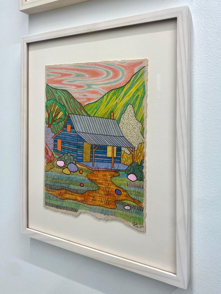 Tom Jean Webb - A Home For Thoughts, Contemporary Surreal Landscape ...