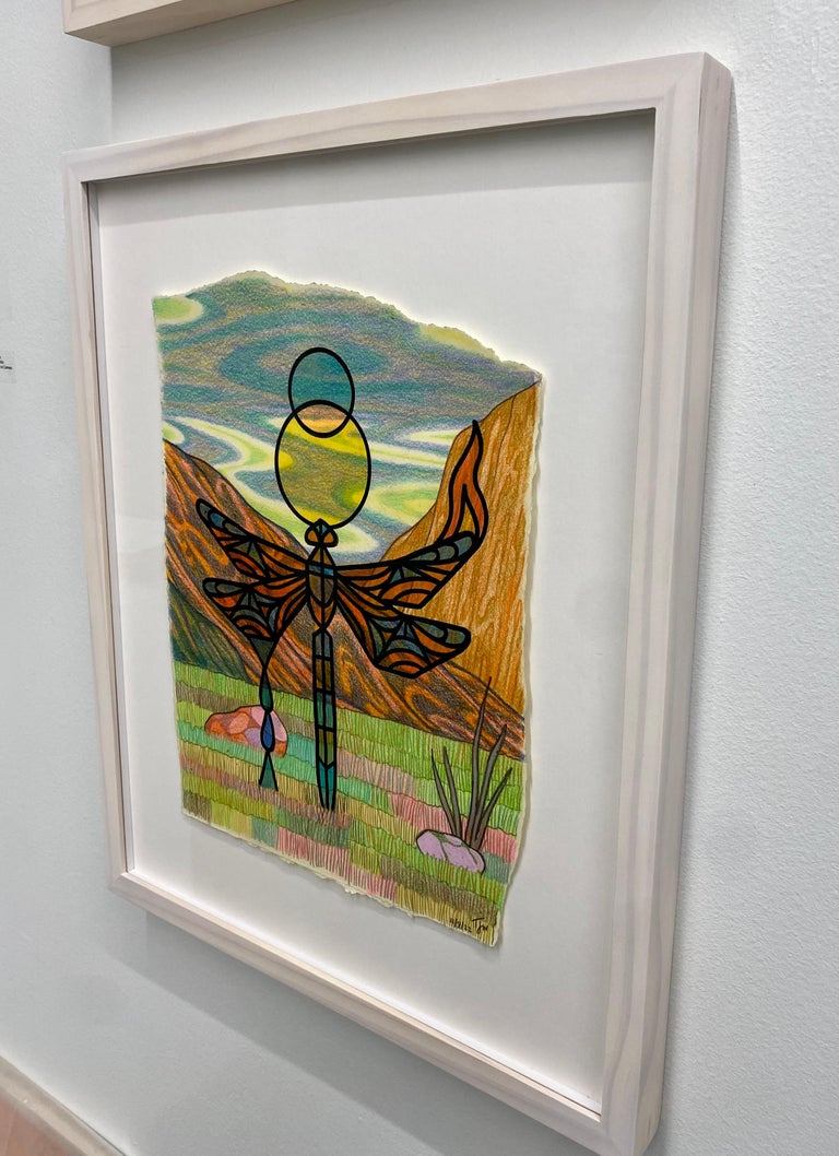 Tom Jean Webb - Through Fire and Water, Contemporary Abstract Landscape ...