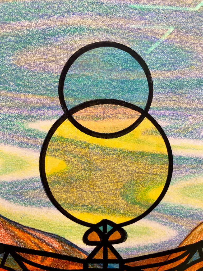 Tom Jean Webb - Through Fire and Water, Contemporary Abstract Landscape ...