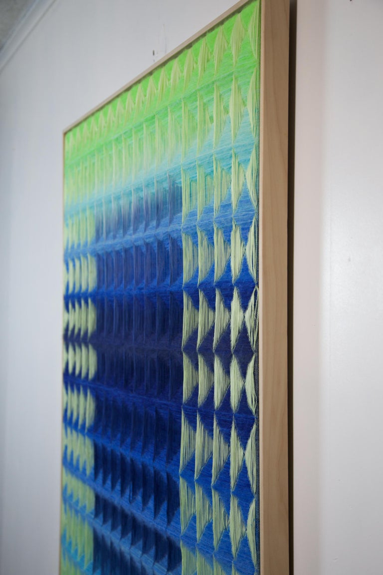 Anya Molyviatis - Dive, Contemporary Fibre Art, 3D Textile, Mohair ...