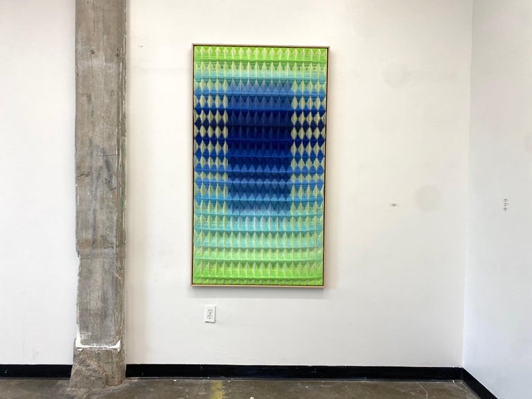 Anya Molyviatis - Dive, Contemporary Fiber Art, 3D Textile, Mohair ...