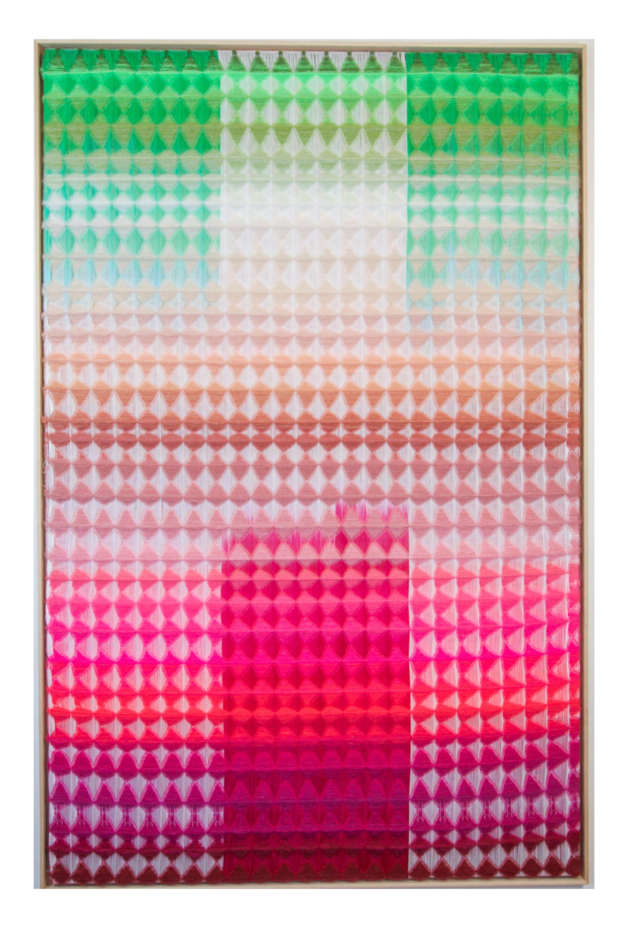 Anya Molyviatis - Darling, Contemporary Fiber Art, 3D Textile, Mohair ...