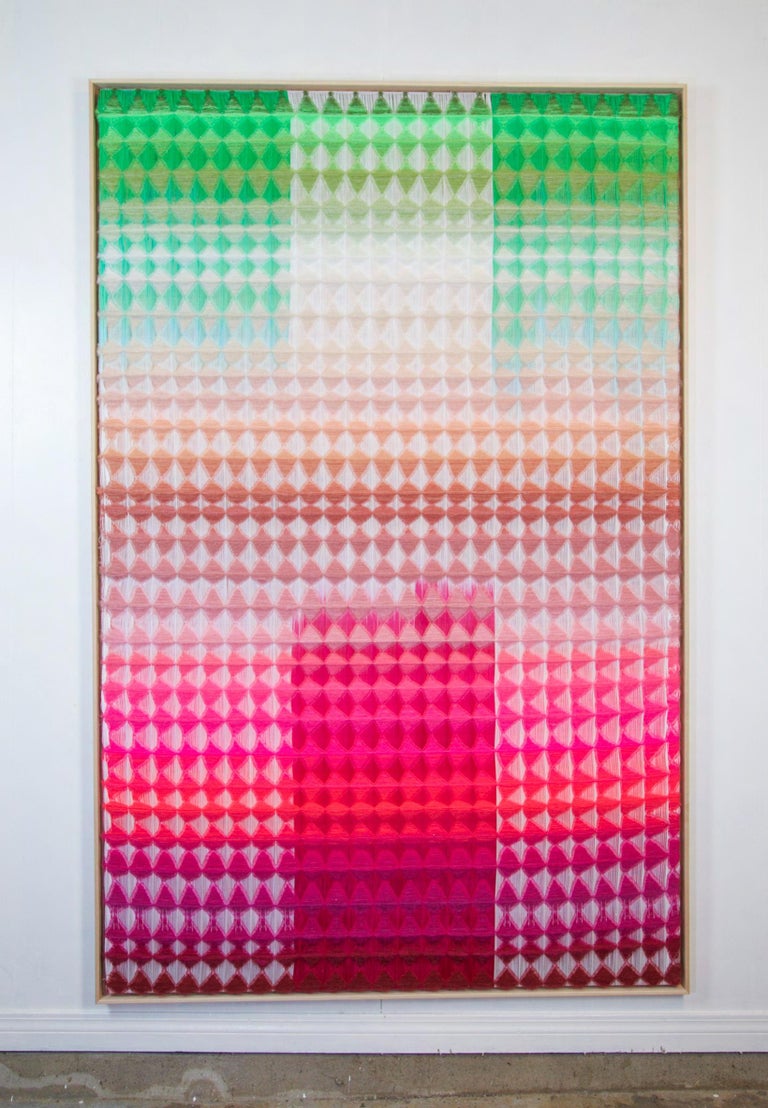 Anya Molyviatis - Tropical Heatwave, Contemporary Fiber Art, 3D Textile ...