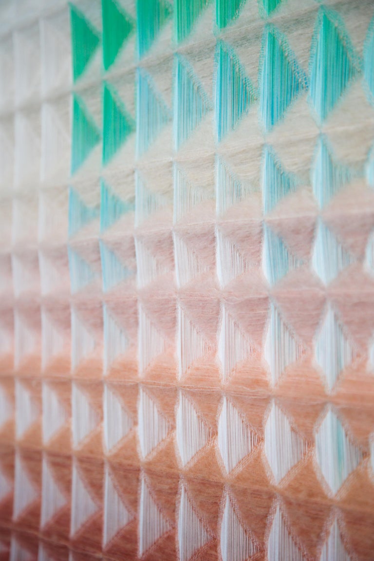 Anya Molyviatis - Tropical Heatwave, Contemporary Fiber Art, 3D Textile ...