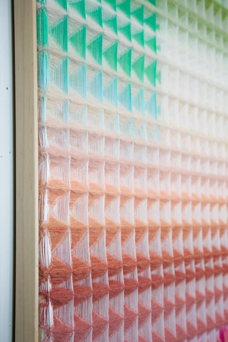 Anya Molyviatis - Tropical Heatwave, Contemporary Fiber Art, 3D Textile ...