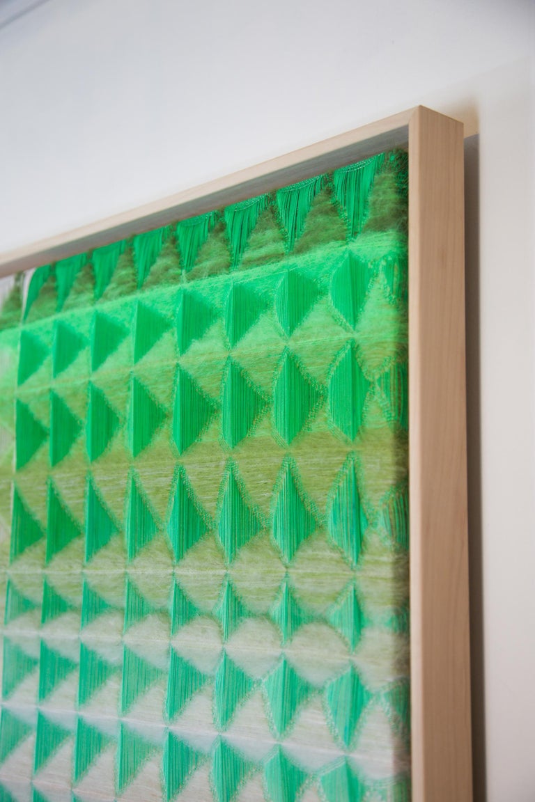 Anya Molyviatis - Tropical Heatwave, Contemporary Fiber Art, 3D Textile ...