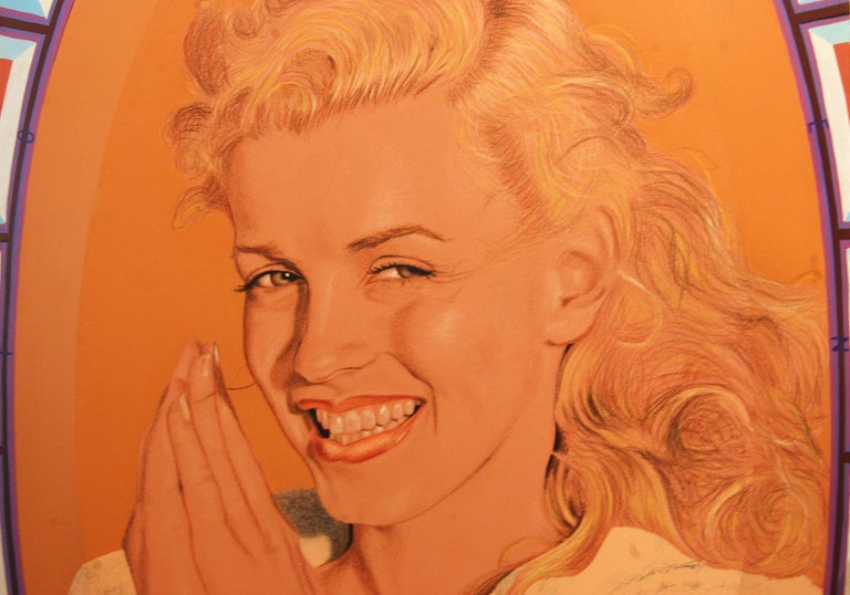 George Torjussen - Marilyn In Terry Cloth Robe Norma Jean, Painting For ...