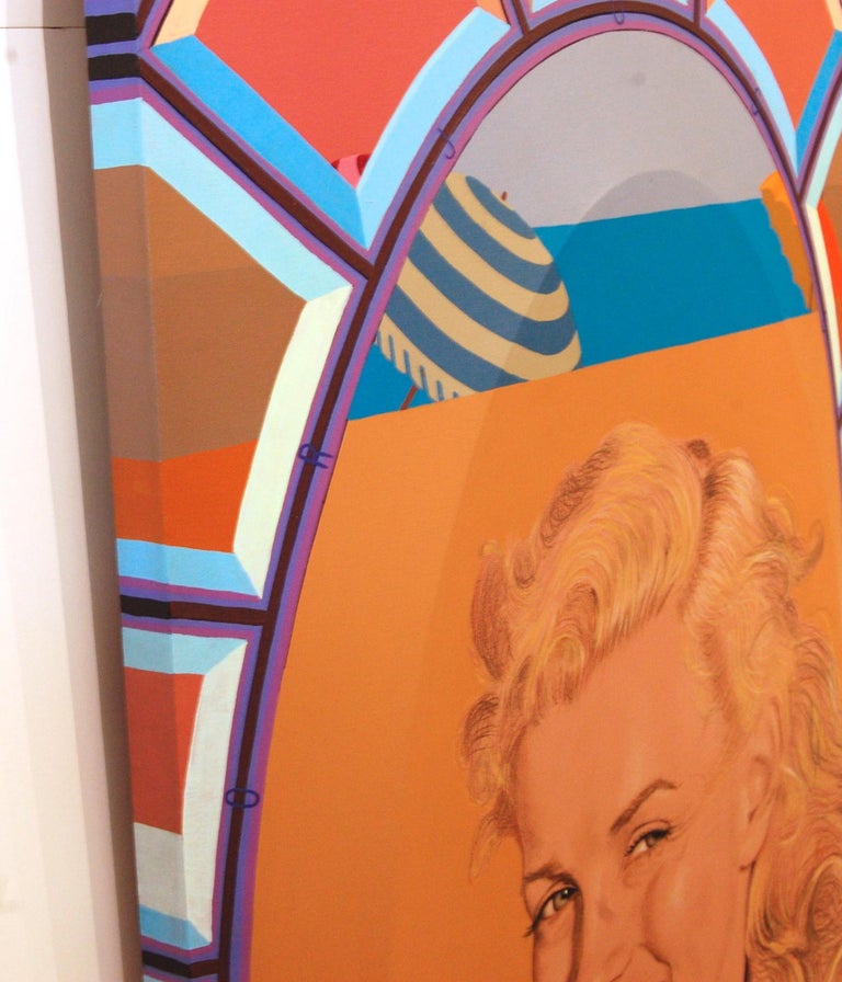 George Torjussen - Marilyn In Terry Cloth Robe Norma Jean, Painting For ...