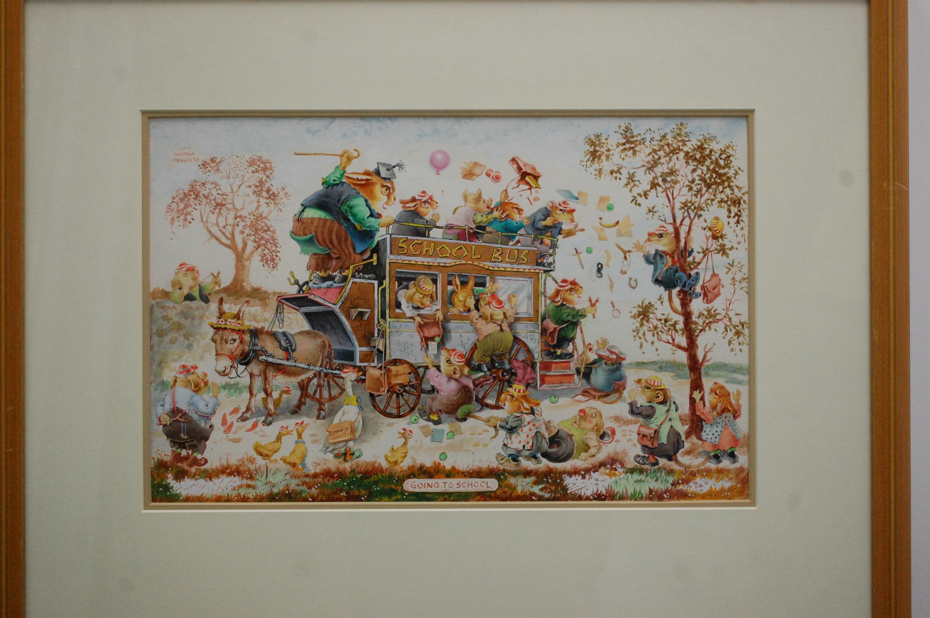 Norman Meredith - Going To School For Sale at 1stDibs | norman meredith ...